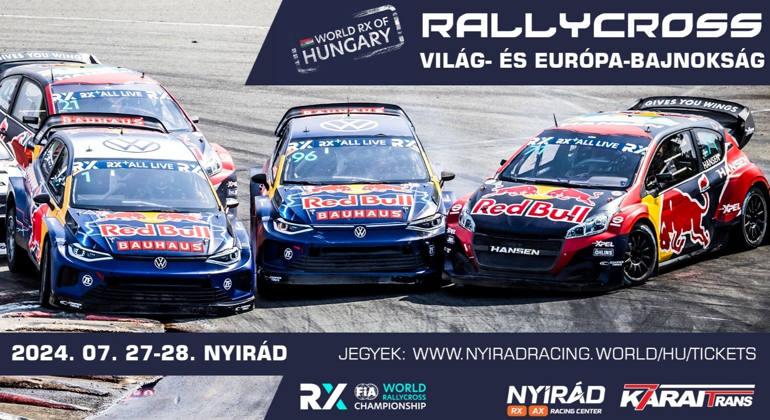 RX Nyirád 2024 - časový harmonogram | Rallycross.cz